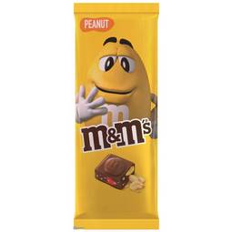 M&Ms Peanut Block súkkulaði með hnetum - 165 g