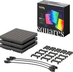 Twinkly Squares RGB viðbótar snjallpanelar - 3 stk