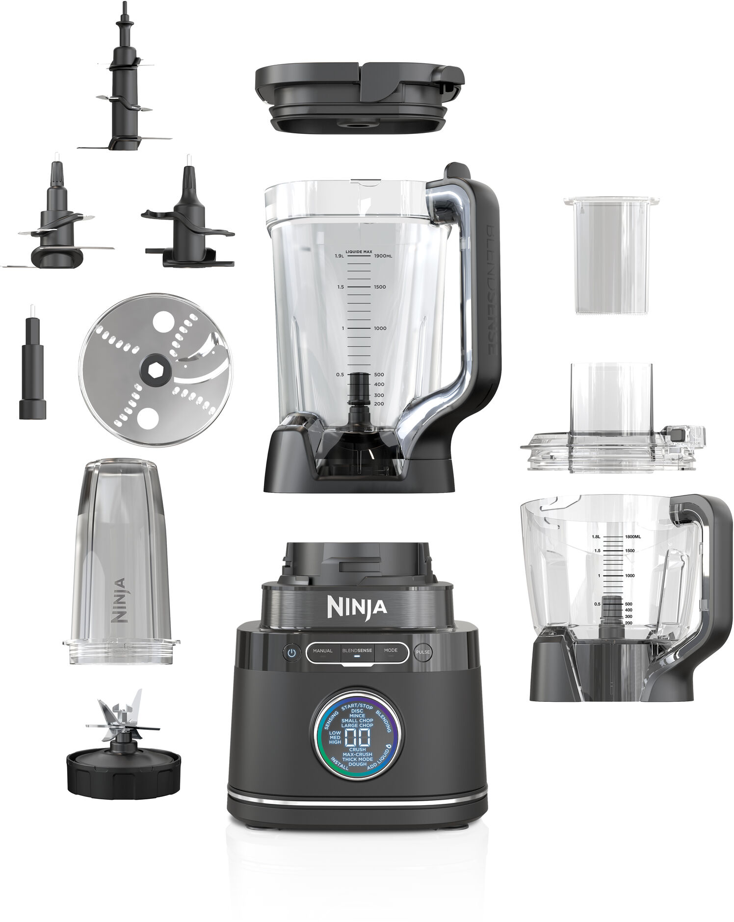 Ninja Detect 3-í-1 matvinnsluvél / blandari | ELKO