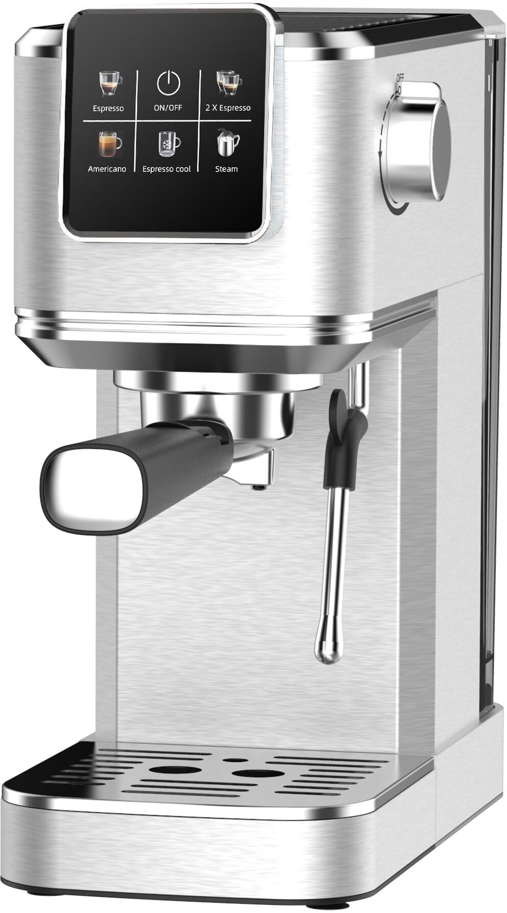 Hâws 7-í-1 espresso kaffivél 30CME5010 - Stál | ELKO