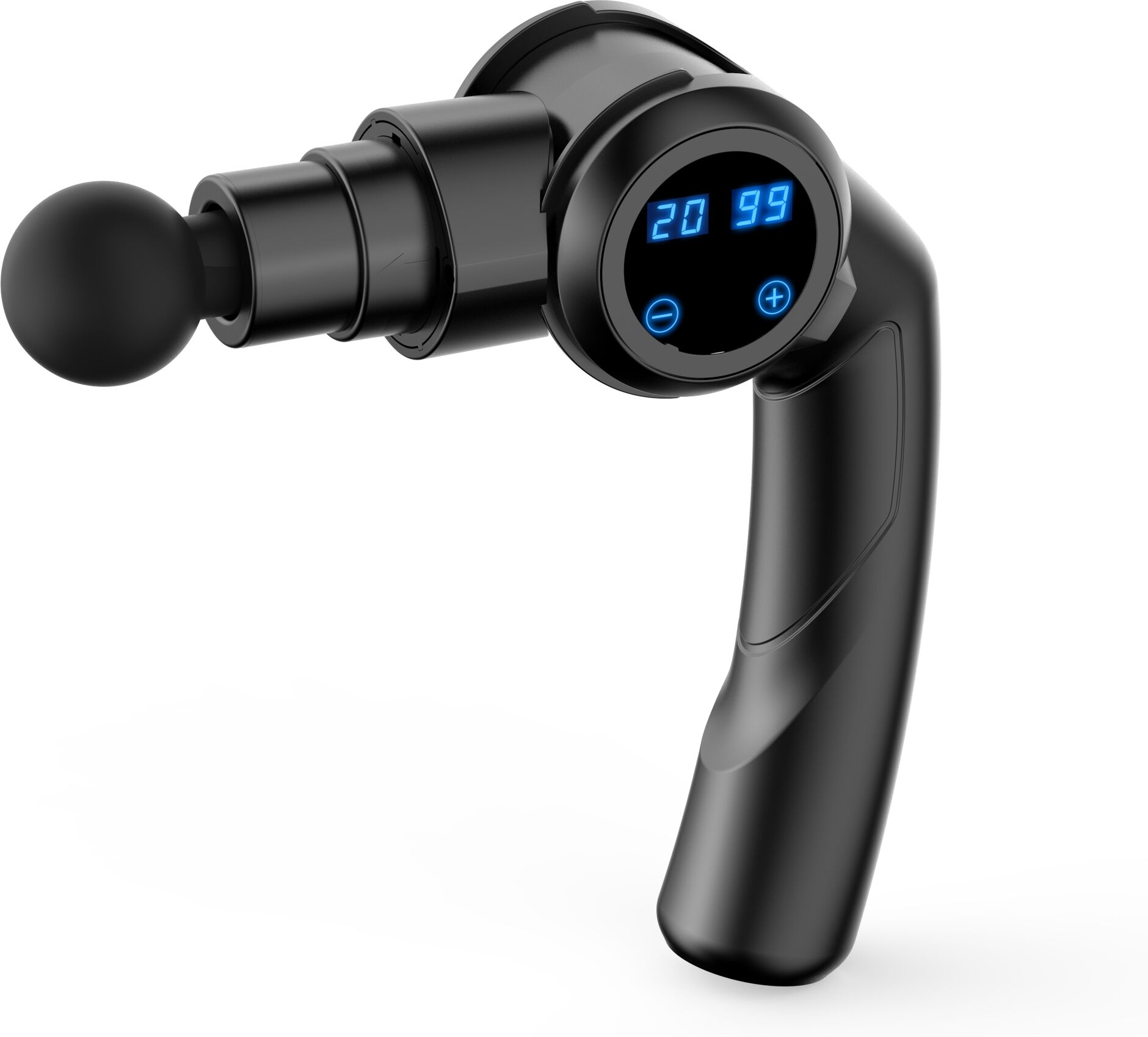 Magnea Hyper Flexor Pro nuddbyssa - Svört | ELKO