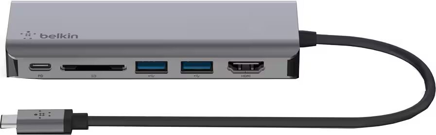 Belkin USB-C tengikví - 6 tengi | ELKO