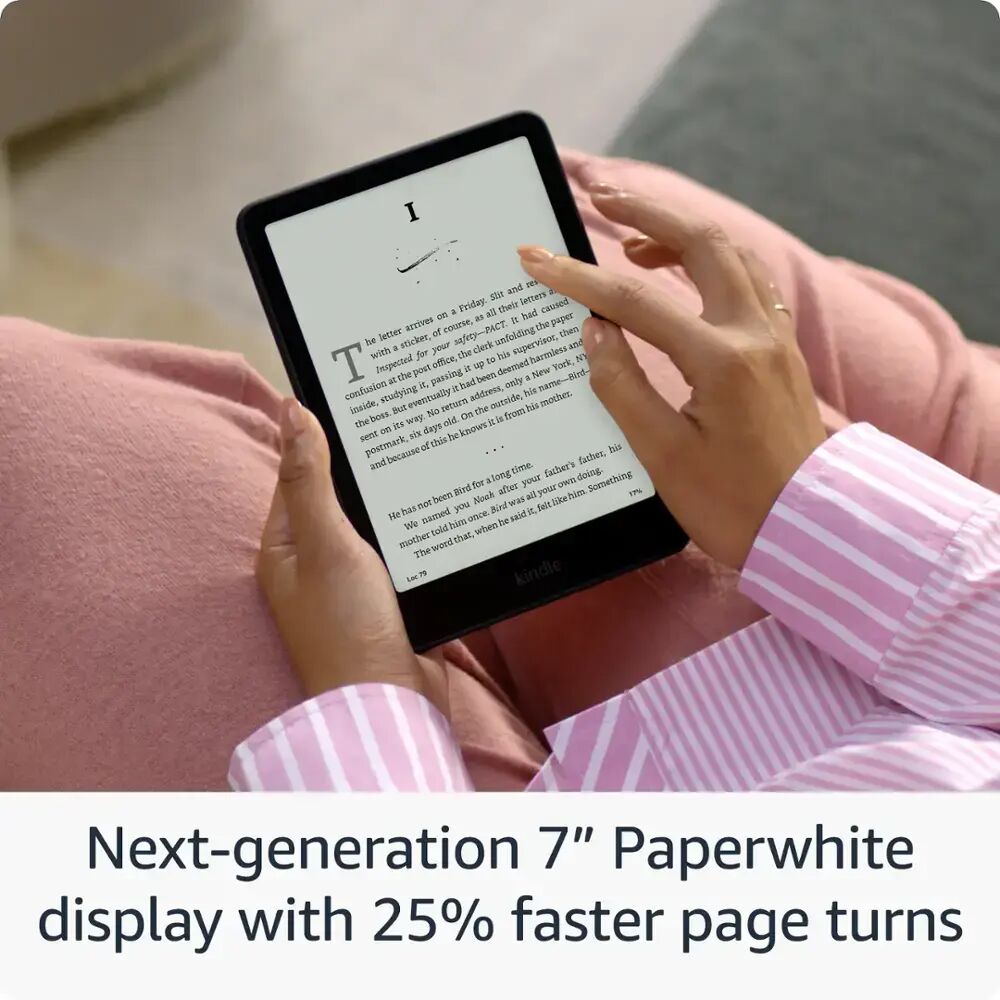 Kindle Paperwhite 7" lesbretti 2024 - Bleikt | ELKO