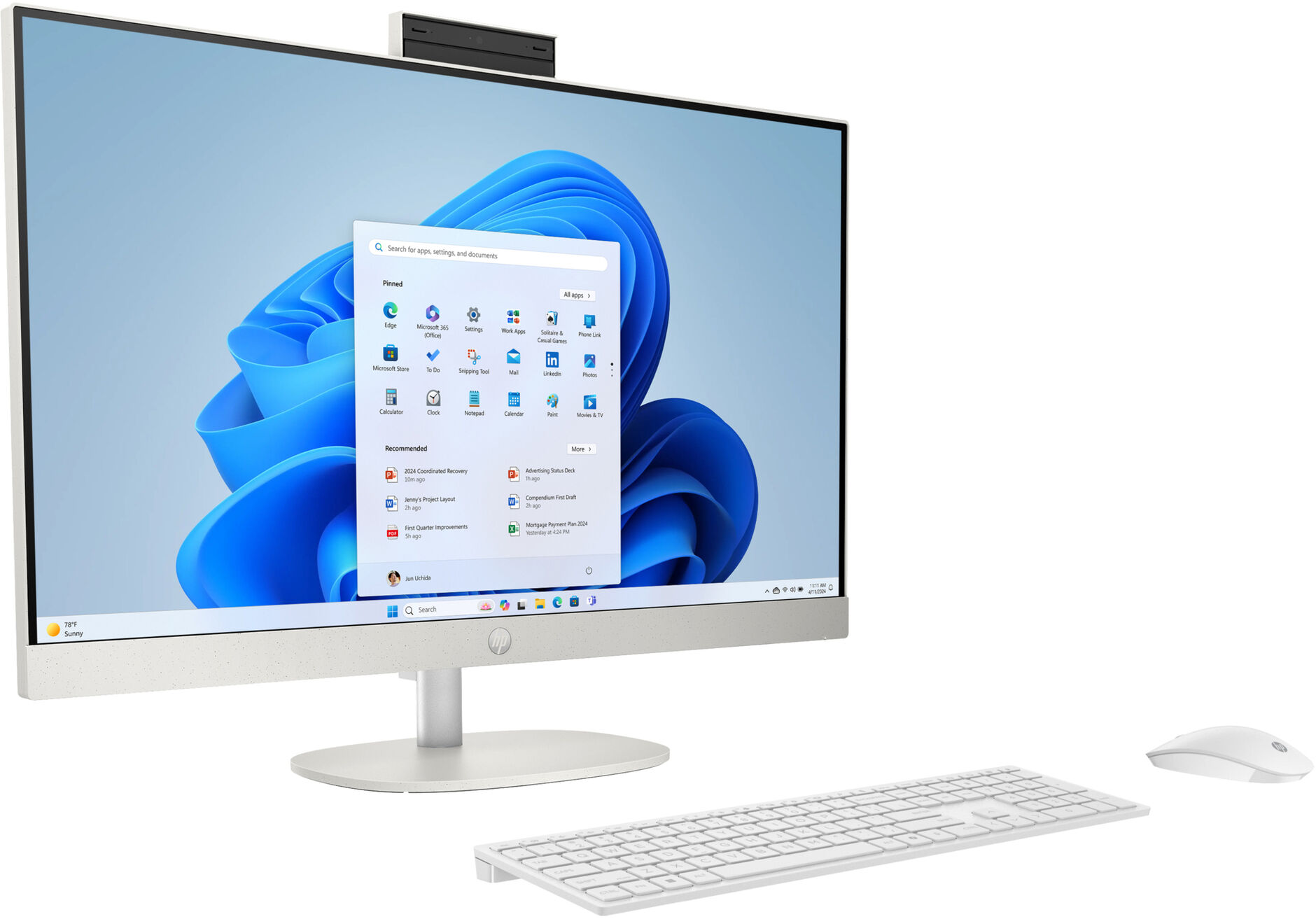 HP All-in-one R5/8/512GB 24" skjátölva | ELKO