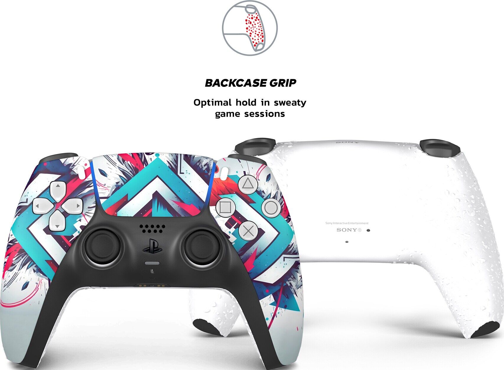 King PS5 þráðlaus stýripinni - Modern Graffiti | ELKO