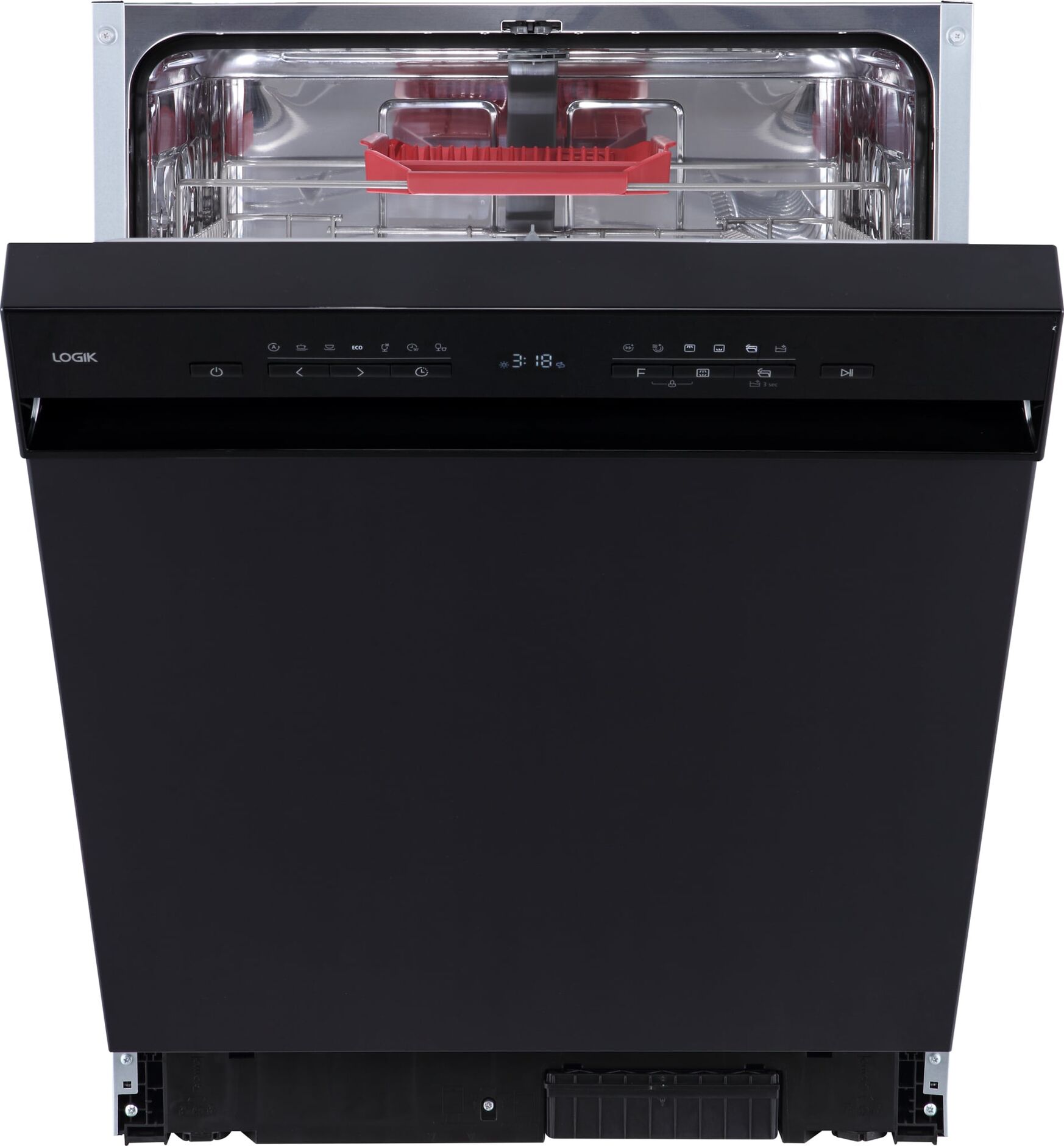 Logik uppþvottavél LDW60T24E - Svört | ELKO