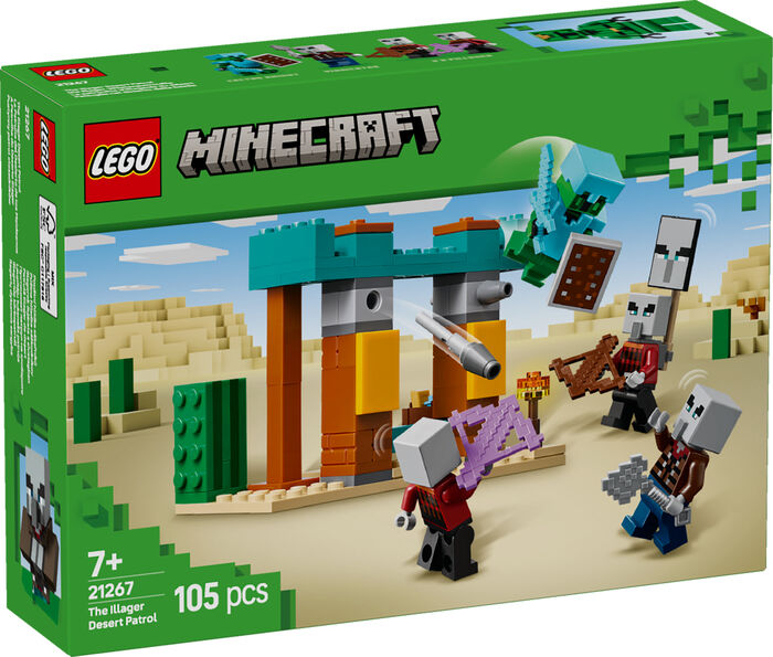 LEGO Minecraft The Illager Desert Patrol - 21267 | ELKO