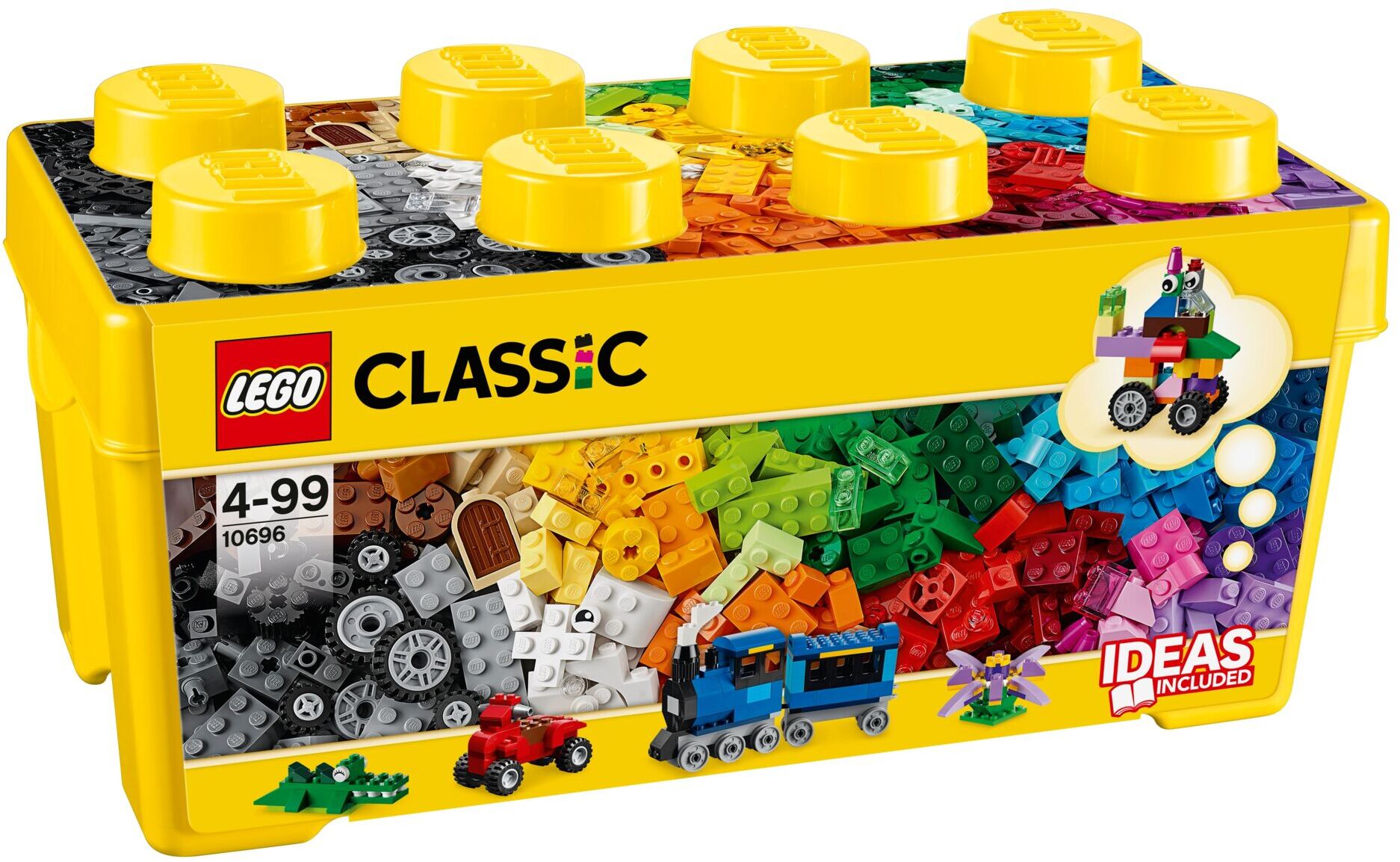 LEGO Classic 484 Kubba geymslukassi 10696 | ELKO