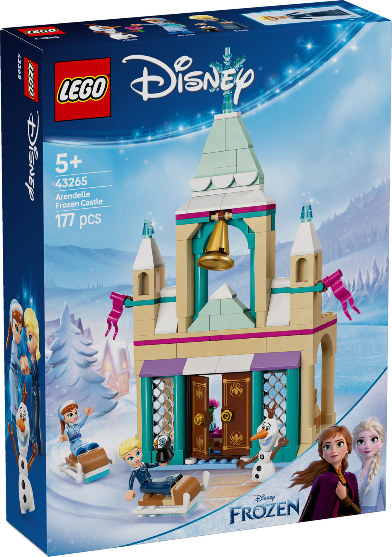 LEGO Disney Frozen Arendelle kastalinn 43265 | ELKO