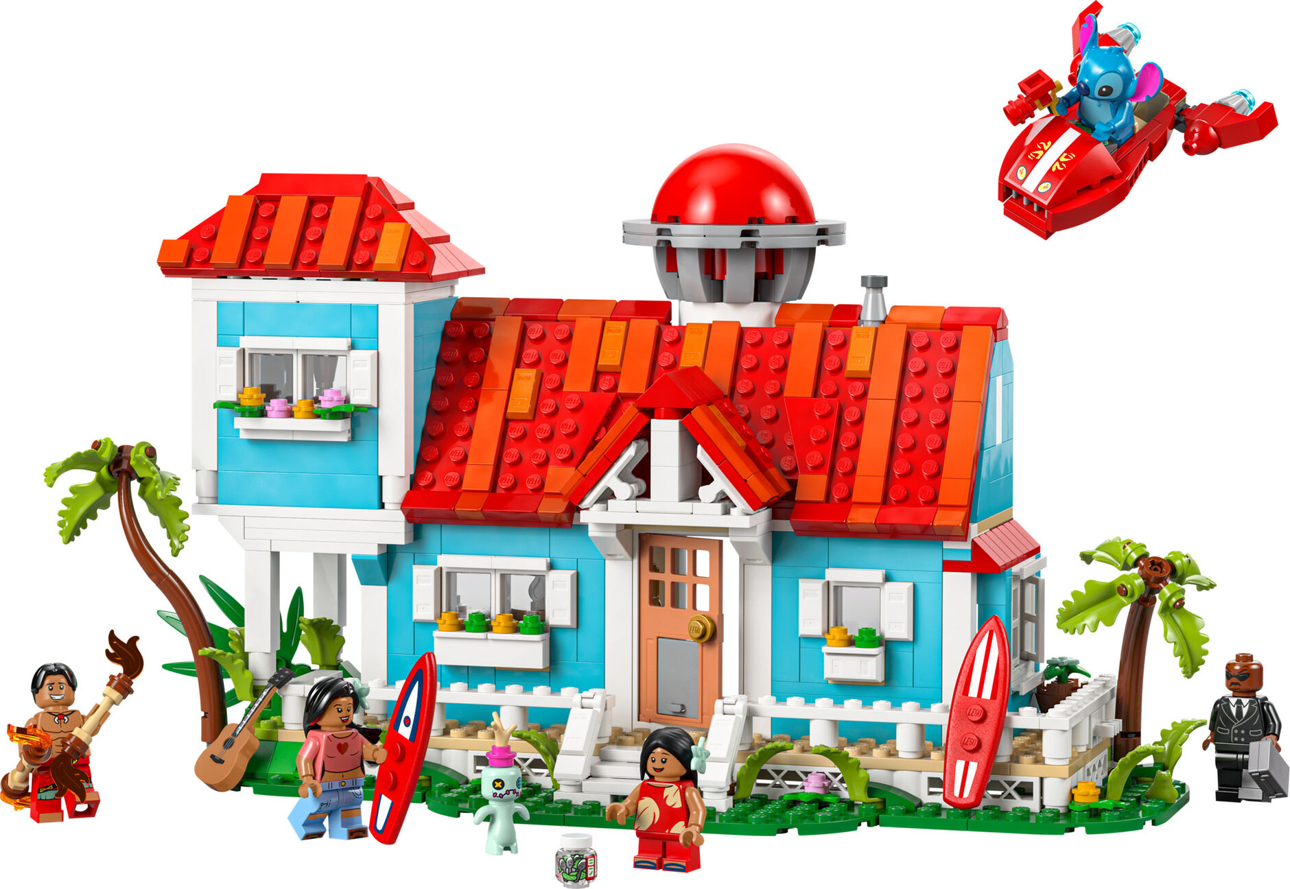 LEGO Disney Lilo og Stitch strandarhús 43268 | ELKO