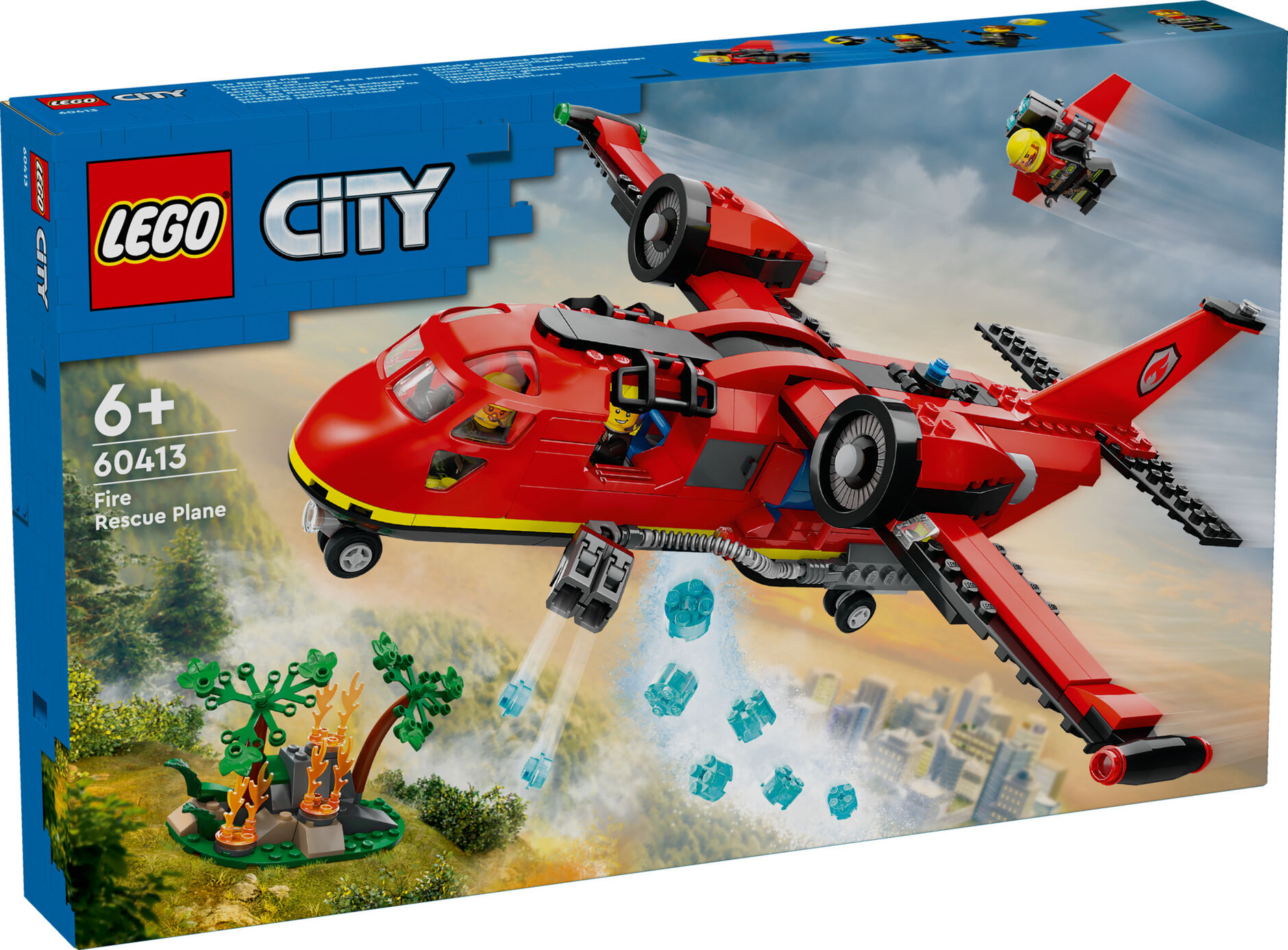 LEGO City slökkviliðsflugvél 60413 | ELKO