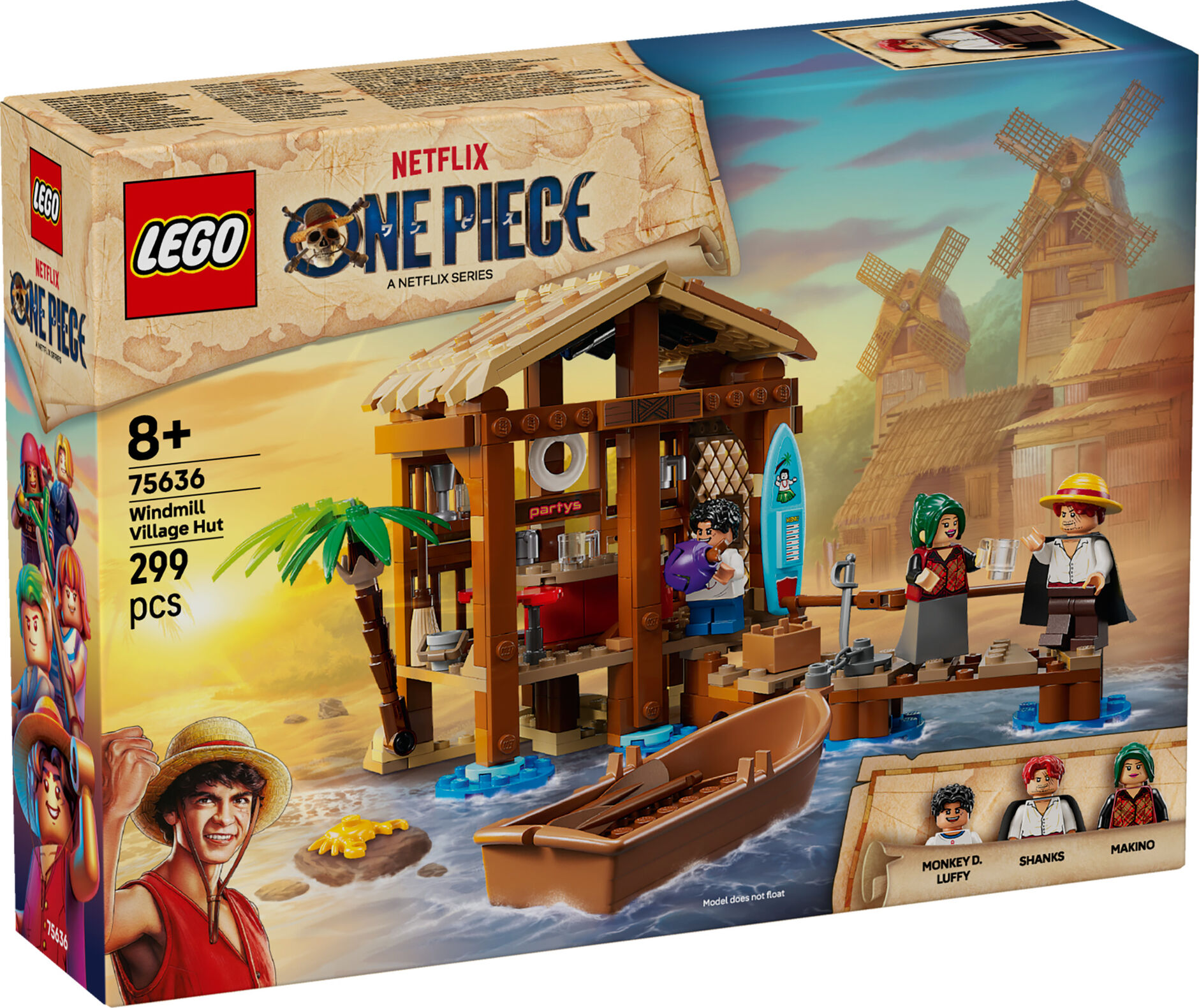 LEGO One Piece Windmill Village Hut 75636 | ELKO