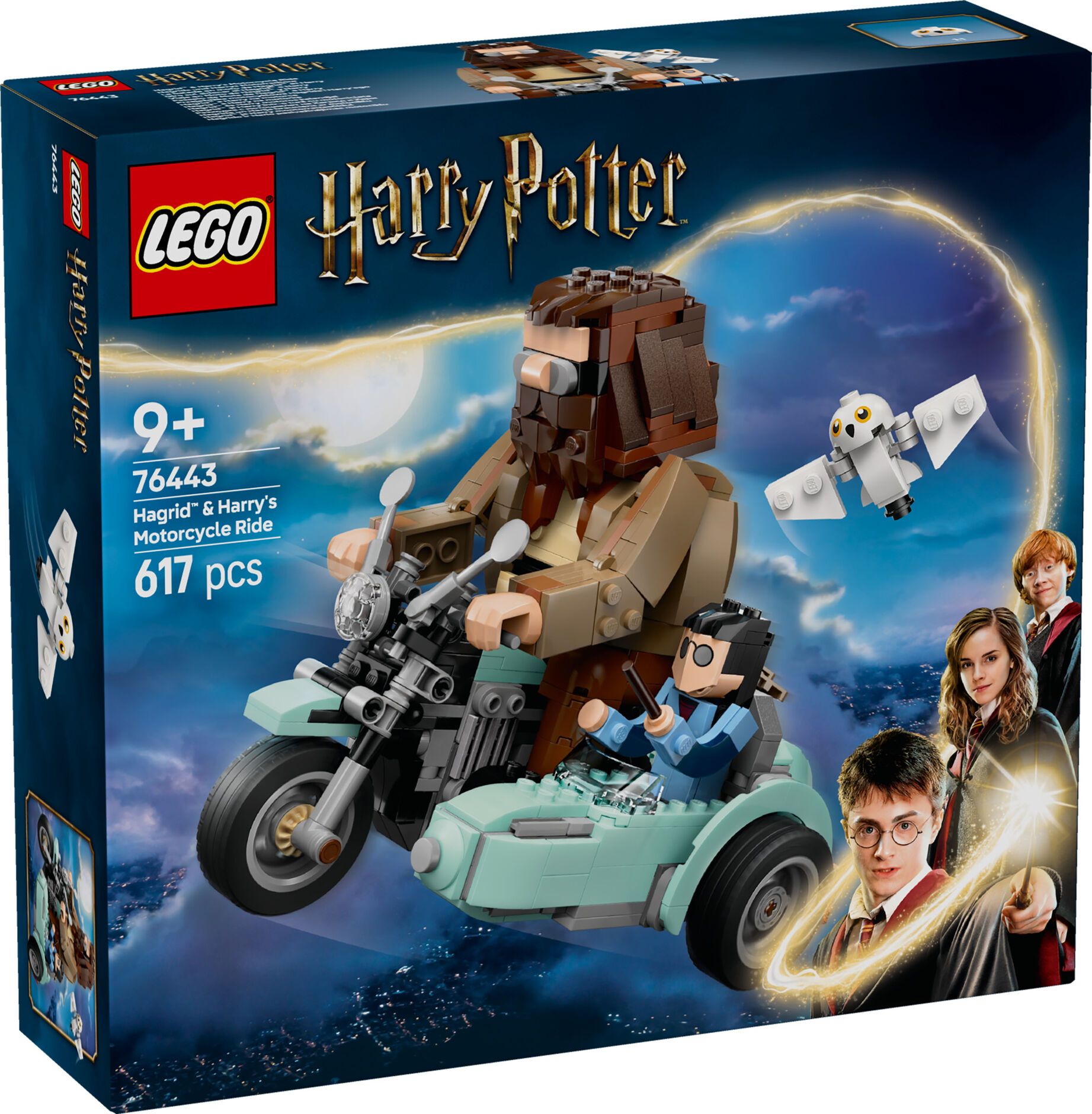 LEGO Harry Potter Hagrid og Harry í mótorhjólaferð 76443 | ELKO