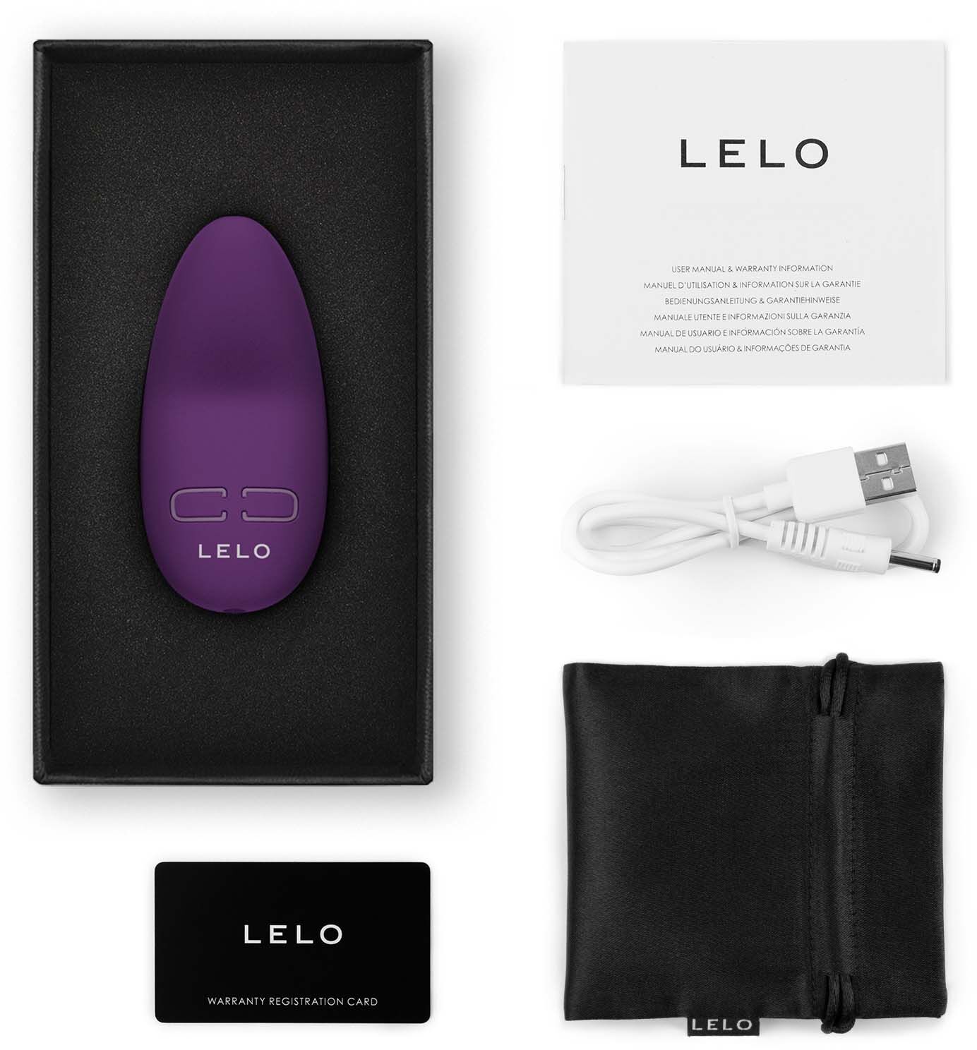 Lelo Lily 3 egg - Fjólublátt | ELKO