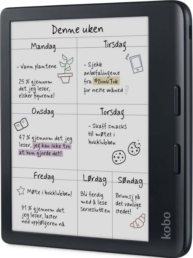 Kobo Libra Colour lesbretti - 32 GB | ELKO