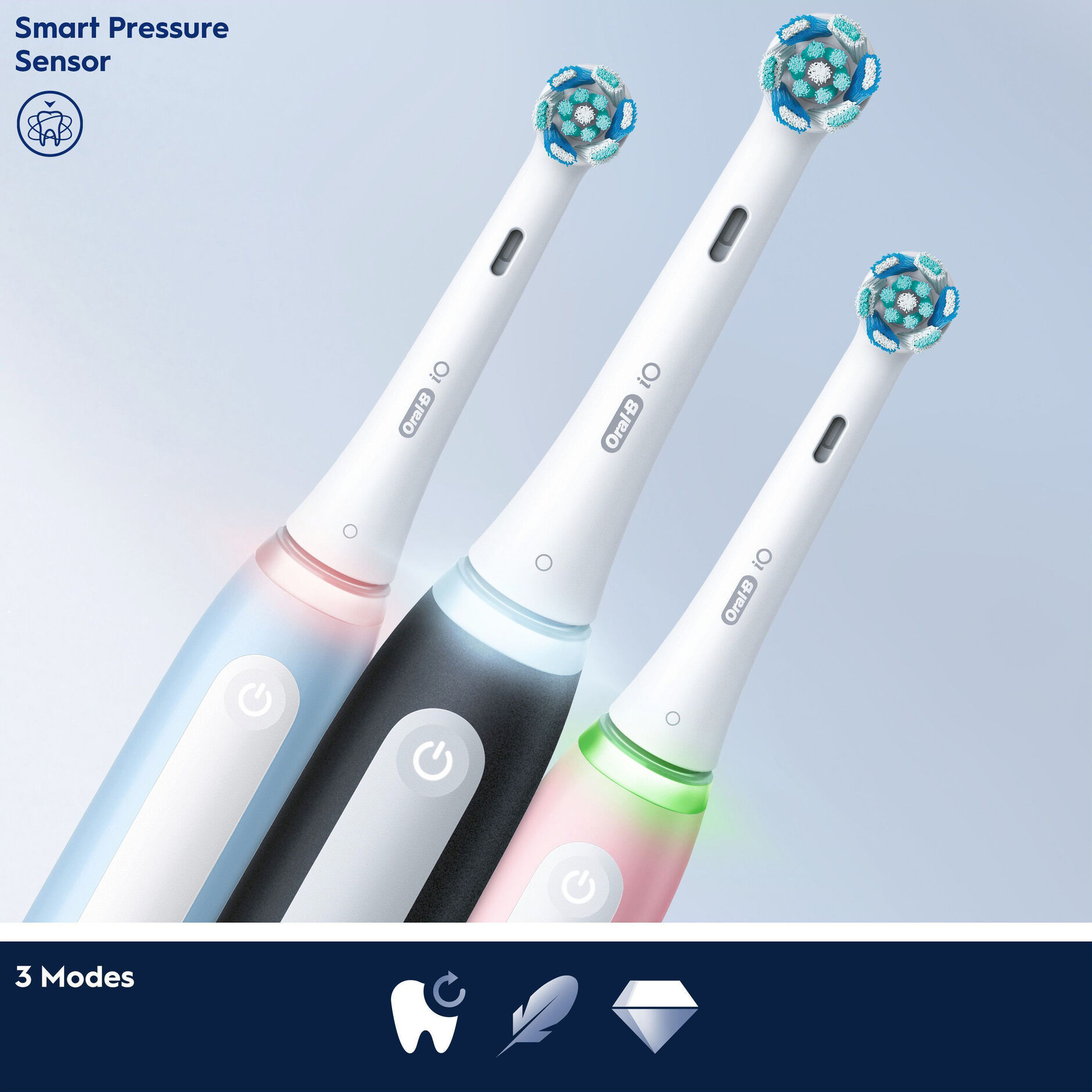 Oral-B iO3 rafmagnstannbursti - Bleikur | ELKO