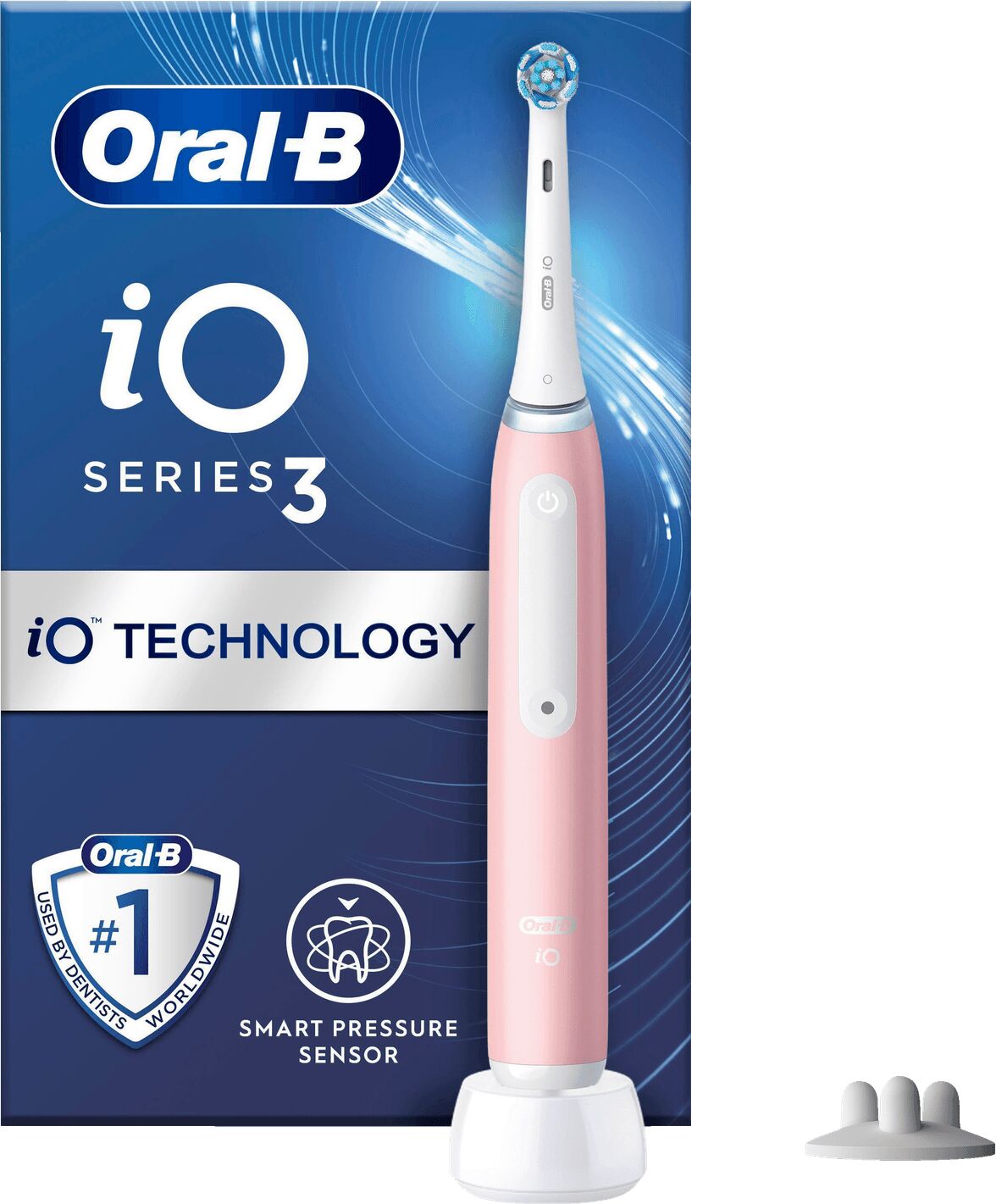 Oral-B iO3 rafmagnstannbursti - Bleikur | ELKO