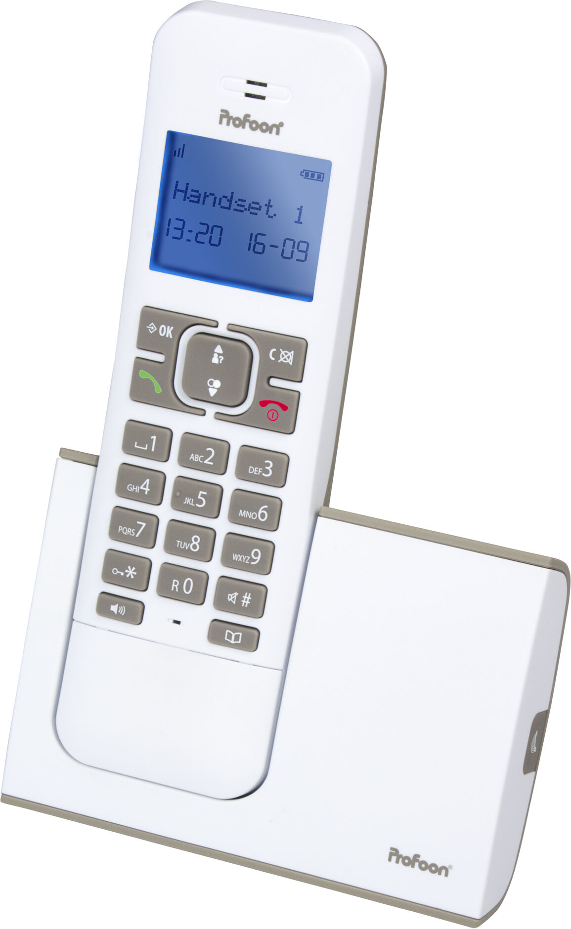 Profoon PDX-8400TE heimasími - Hvítur | ELKO