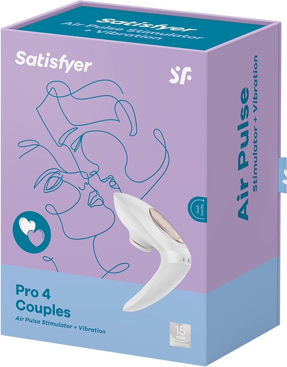 Satisfyer Pro 4 Couple sogtæki og titrari | ELKO