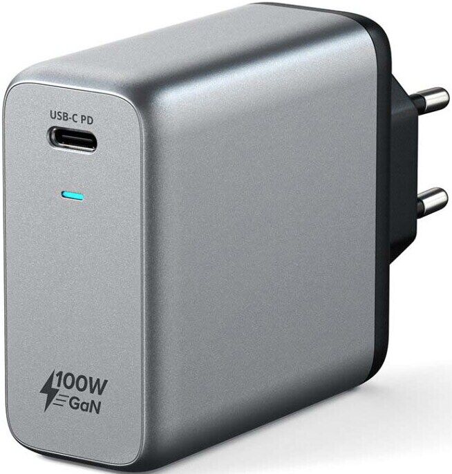 Satechi 100W GaN USB-C PD hleðslutæki | ELKO